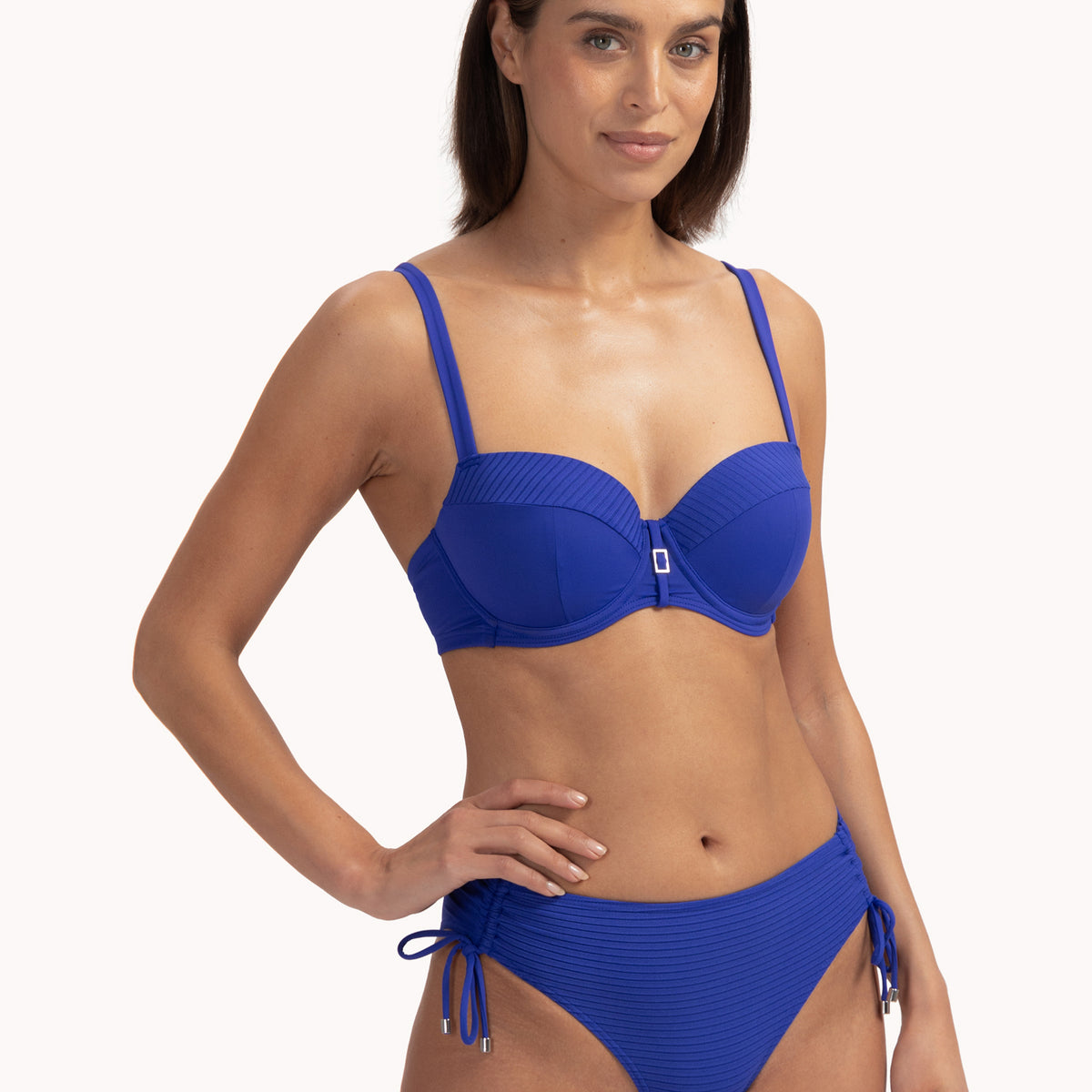 Ink Blue full cup bikinitop – Cyell
